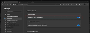 Microsoft adds new option to Right Click Menu in Edge