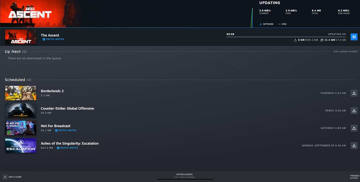 Steam client improvements make downloading games better