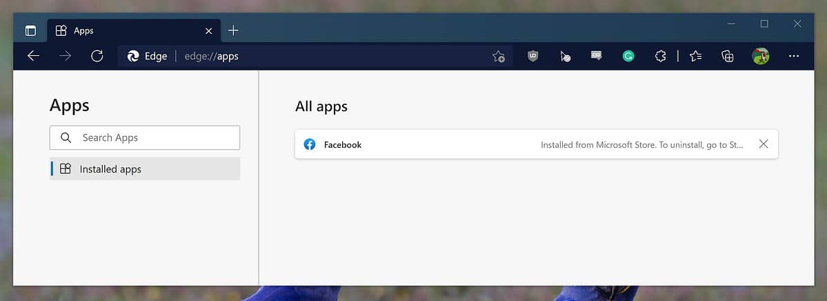 Microsoft has updated the Edge Apps page with "refreshed experience"