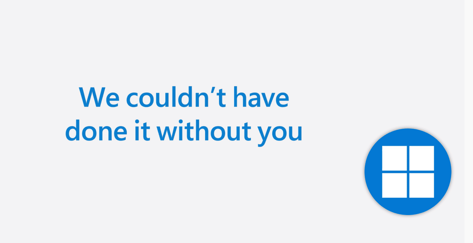 Microsoft posts video thanking Windows Insiders for helping build ...