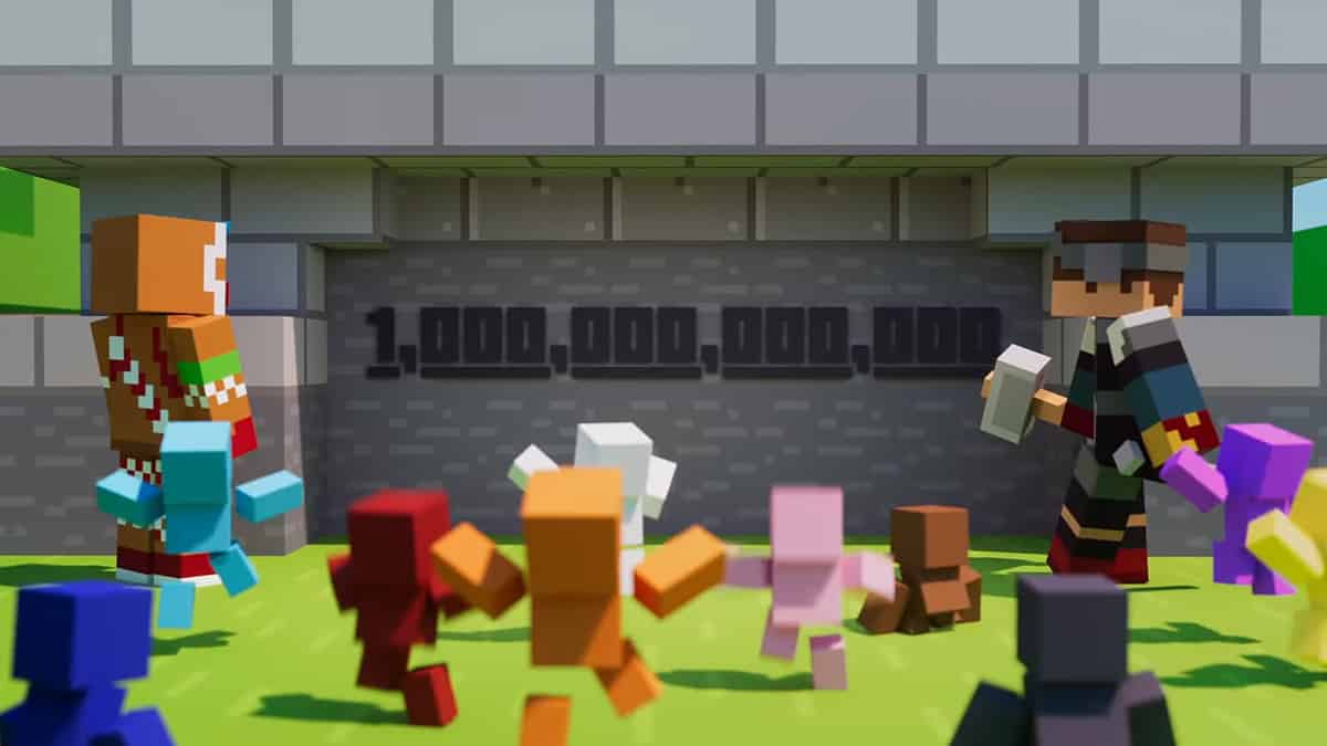 Minecraft videos have now surpassed one trillion views on YouTube