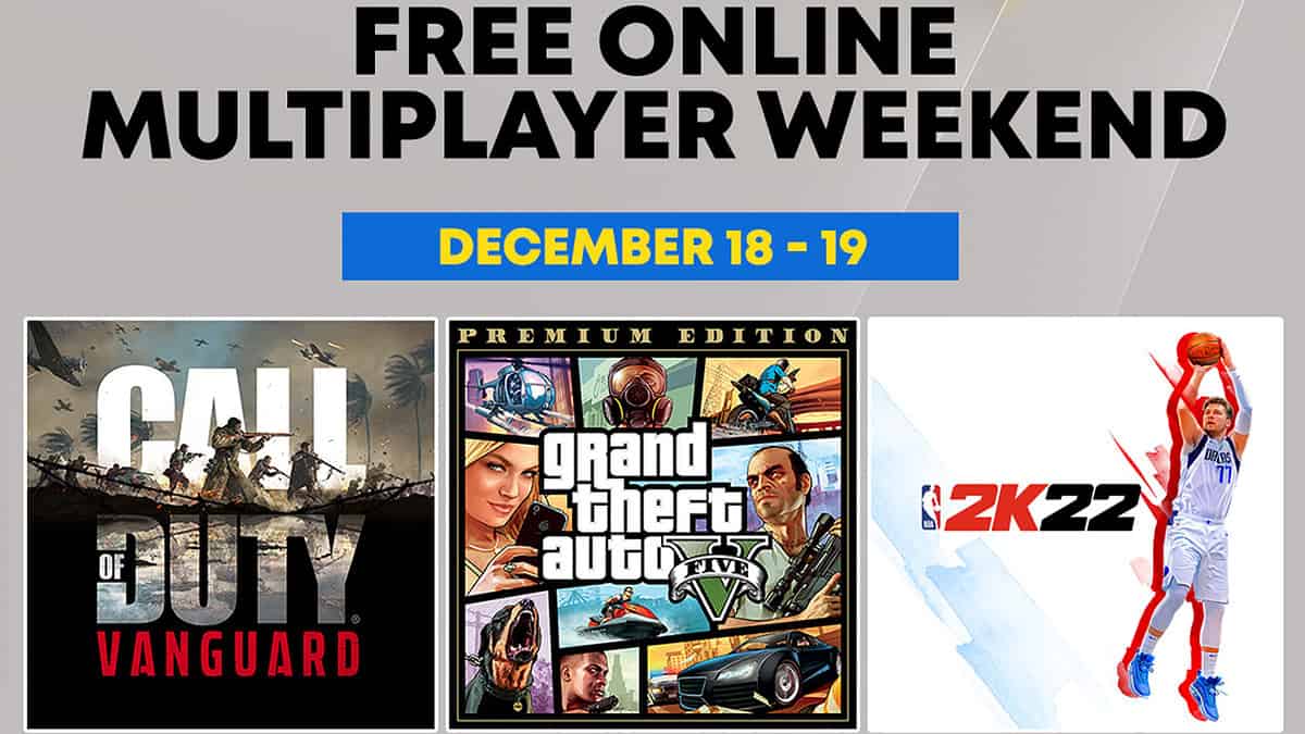 PlayStation is giving players a weekend of free online multiplayer