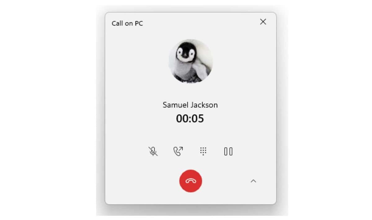 Microsoft is testing a new design for the calling interface in the Your ...