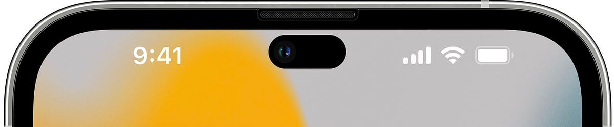 Alleged iPhone 14 front panel leaks