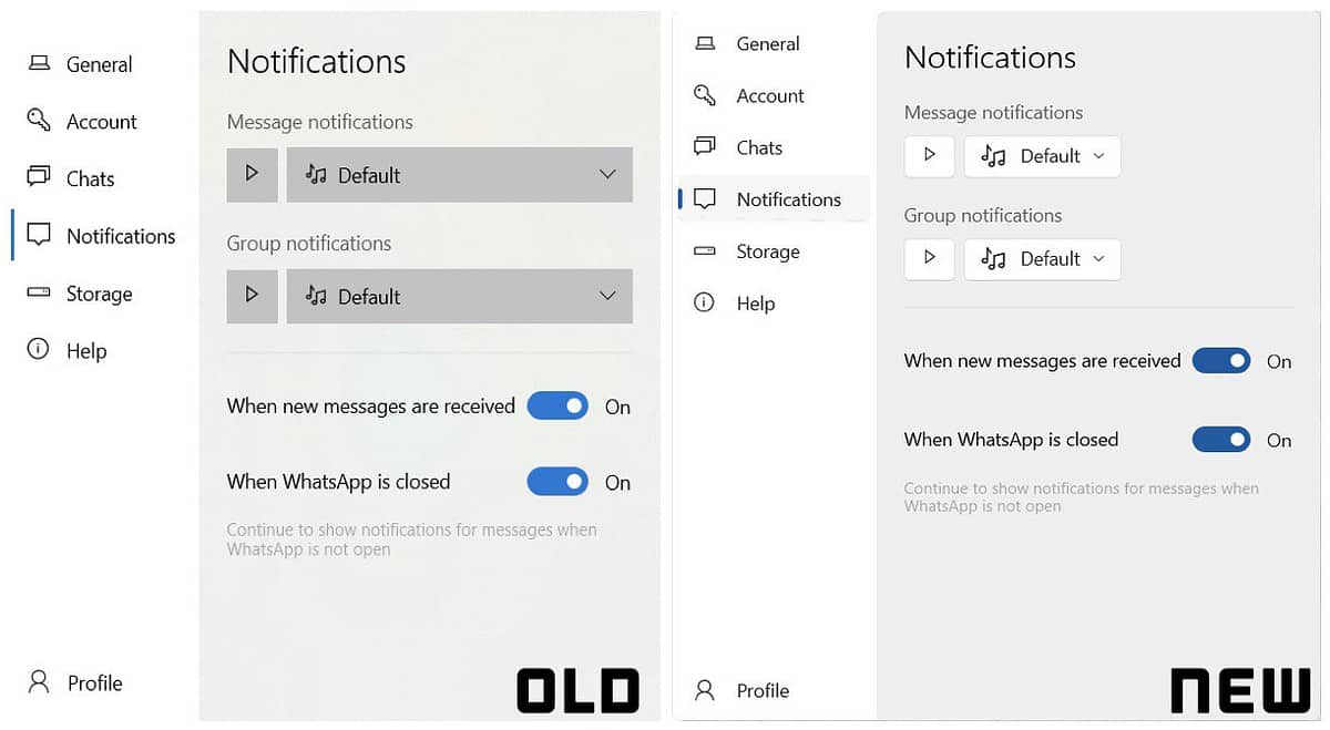 WhatsApp Desktop is getting a Fluent Design update