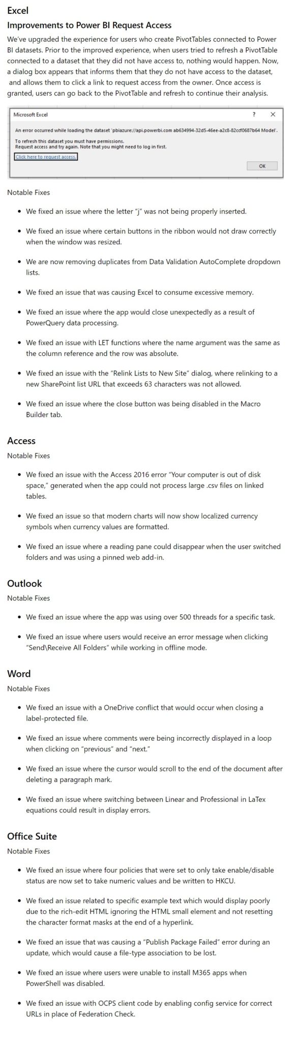 Microsoft releases Office Insider Preview Build(Beta Channel) for ...