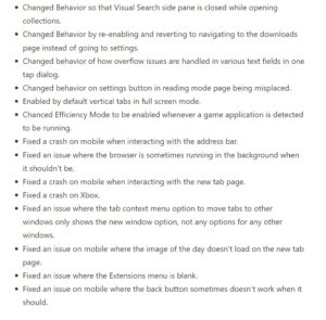 Microsoft Edge Dev build 103.0.1255.0 adds several new features