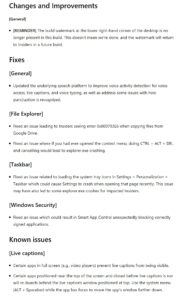 Microsoft releases Windows 11 Insider Preview Build 22621 for Beta Channel