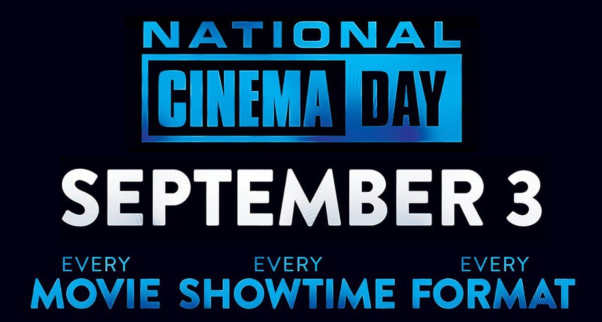 First “National Cinema Day” will let you watch movies in theaters for ...