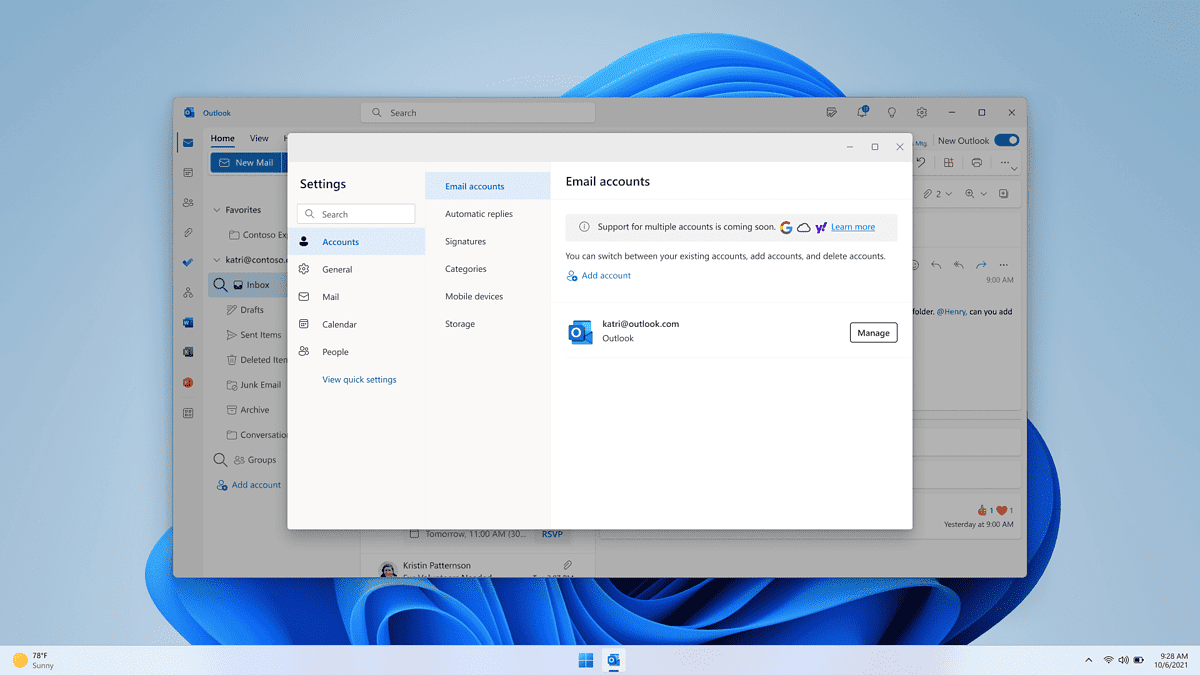 Microsoft's new unified Outlook app for Windows is now available to all ...