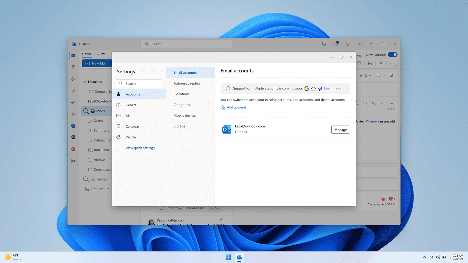 Microsoft's new unified Outlook app for Windows is now available to all ...
