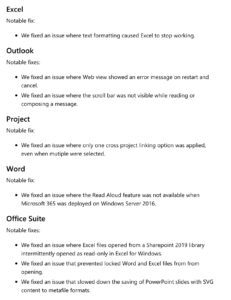 Microsoft releases Office Version 2210 (Build 15726.20000) for Insiders