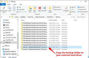 How to Backup iPhone to External Hard Drive in Windows 10/11 - MSPoweruser
