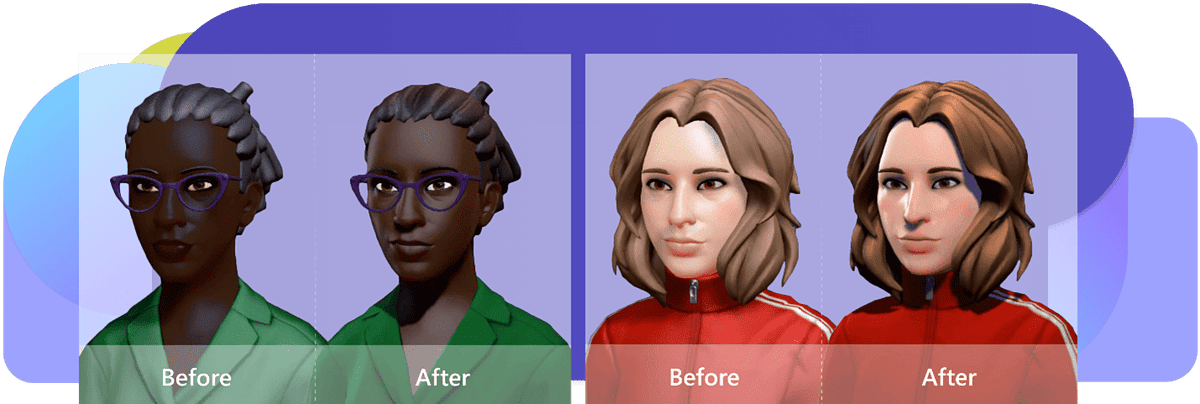 Microsoft Teams Avatars in public preview: enhanced 3D looks, upgraded ...