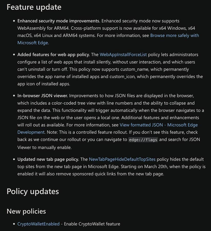 Microsoft releases Edge 112 Stable with new features and security fixes