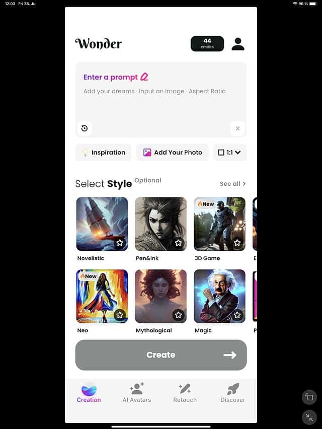 Wonder AI Art Generator Review: Is it Any Good?