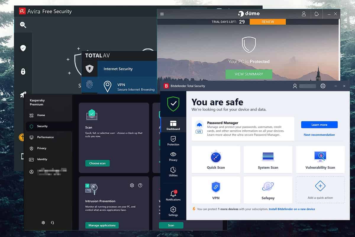 10 Best Antivirus for Windows 10: Free & Premium