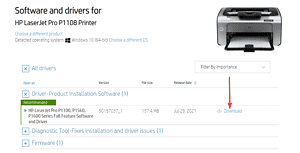 HP Laserjet P1108 Printer Driver Download & Install Guide