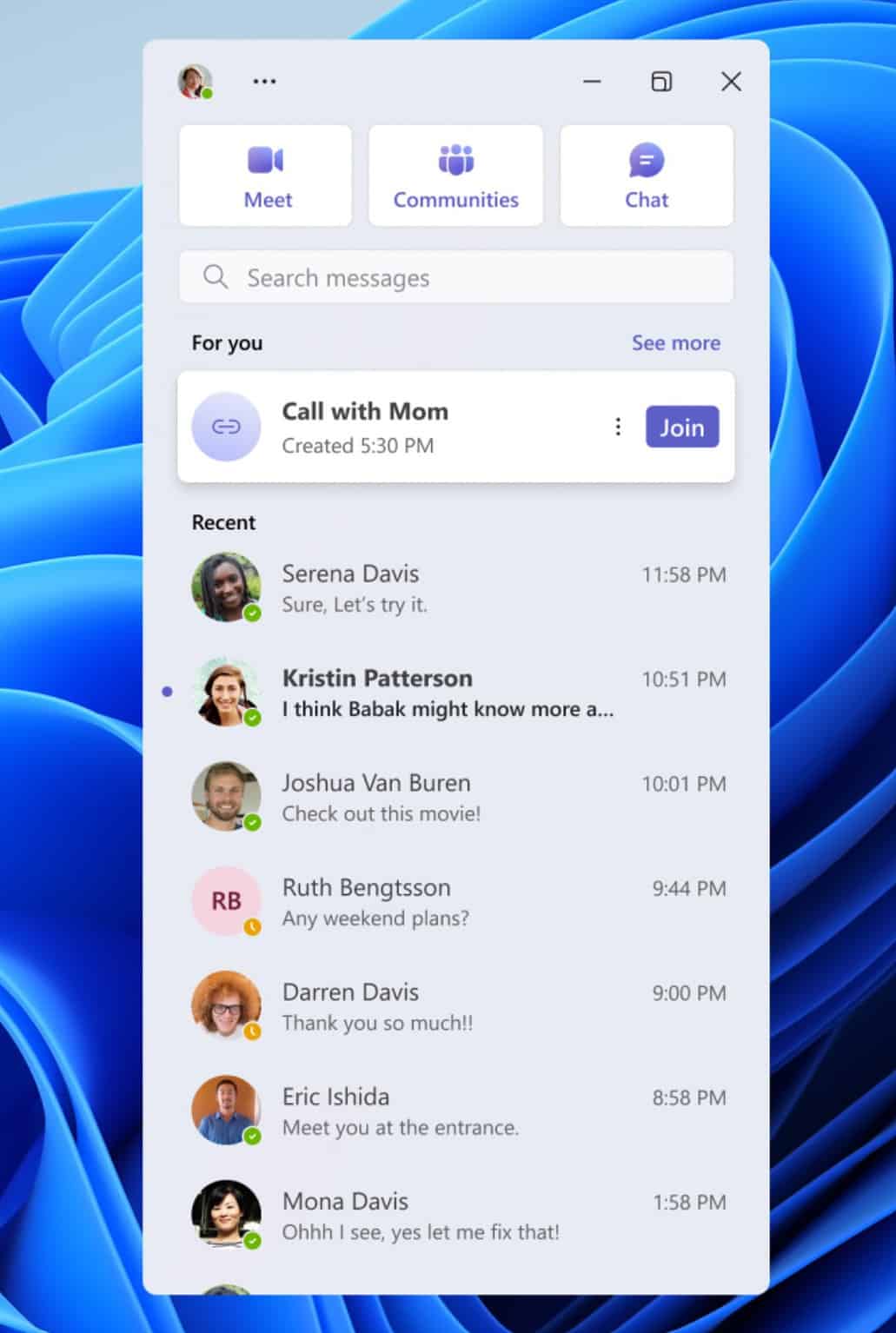 Windows 11 Chat app is now Microsoft Teams (free)