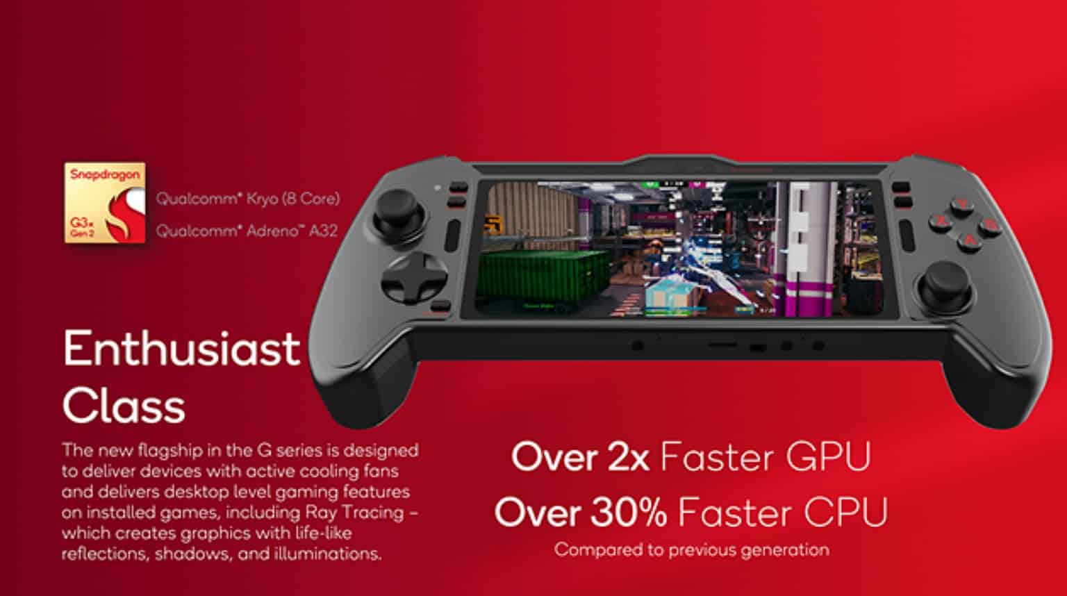 Qualcomm announces new Snapdragon G Series processors for gaming handhelds