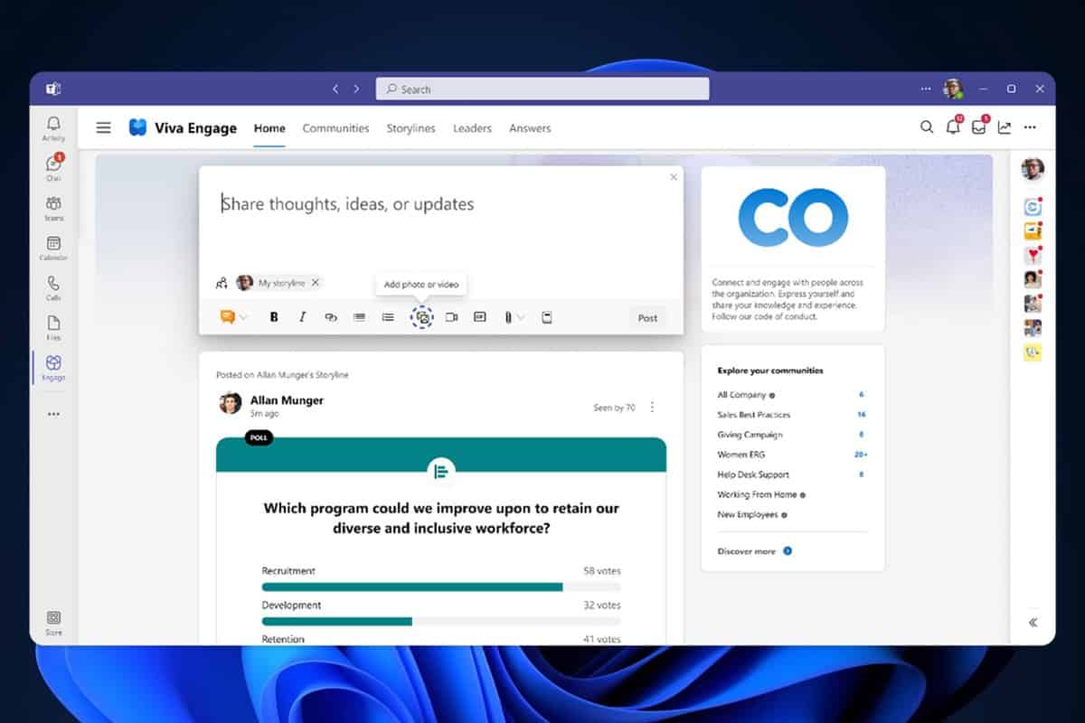 Viva Engage's new video and image features aim to provide you with an ... Viva Engage's new video and image features aim to provide you with an ...