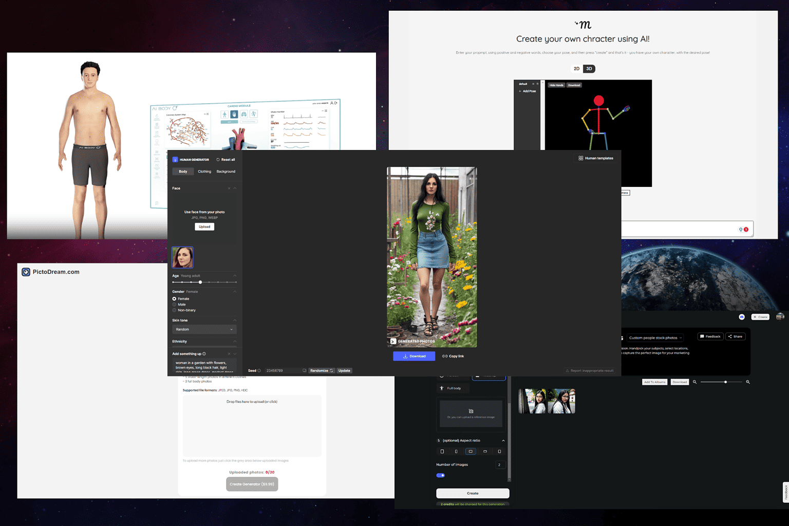 5 Best AI Body Generator Tools [Free & Premium]