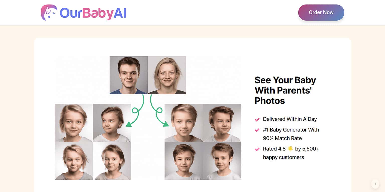 5 Best AI Kid Generators to Predict Your Baby's Face