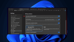 The rewrite text with Bing AI feature gets an important toggle update