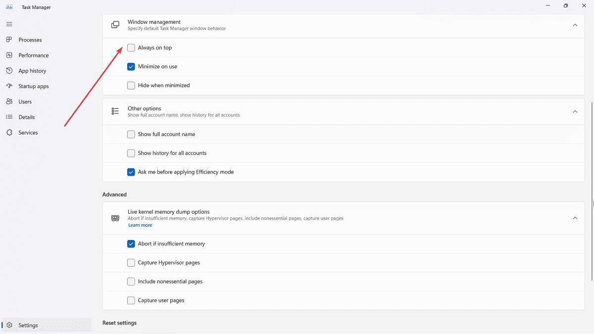This small shortcut can transform Task Manager into simple, mini ...