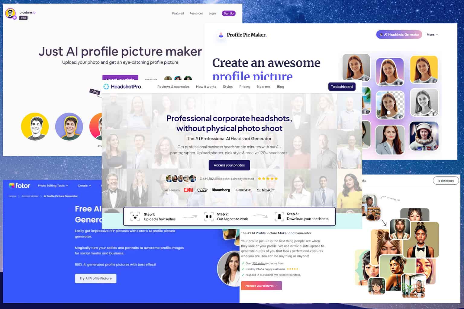 6 Best AI Profile Picture Generators in 2025