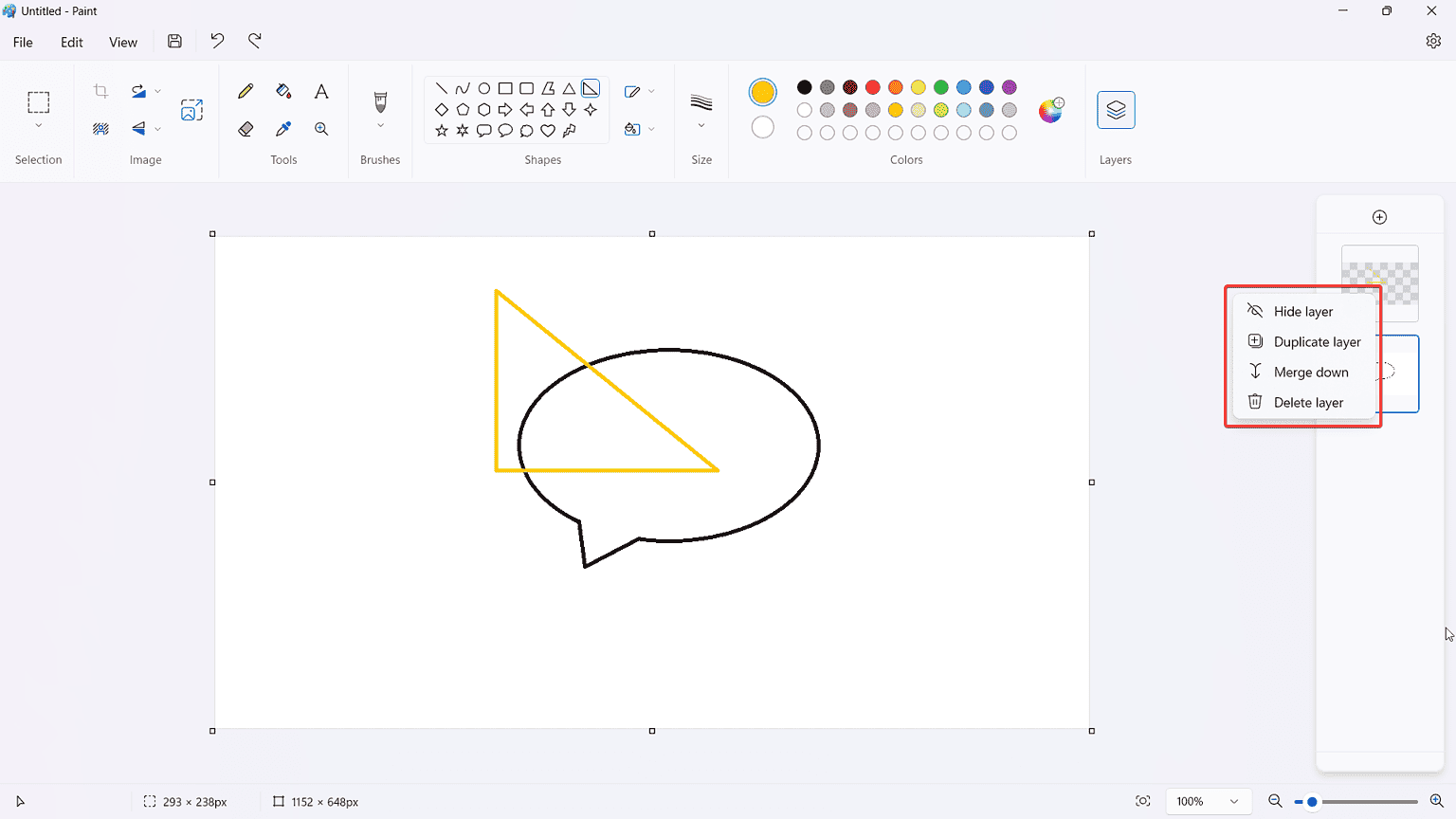 How to use layers in Paint app for Windows 11 in easy steps