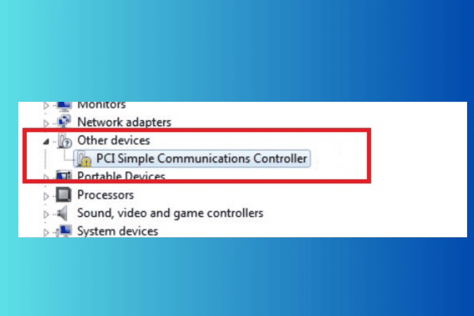 PCI Simple Communications Controller Driver Download Guide