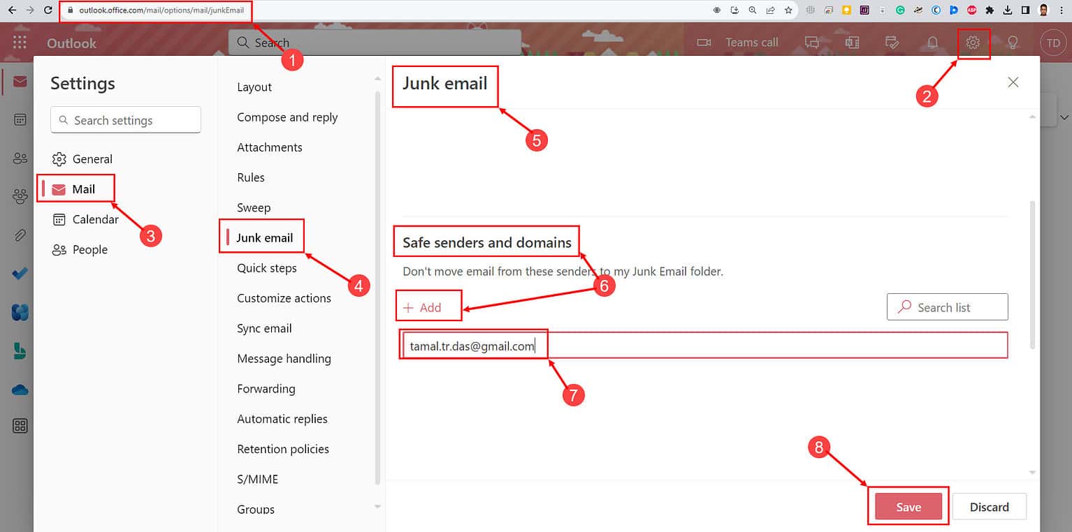 Fix Recipient Address Rejected Access Denied 550 5.4.1 Error