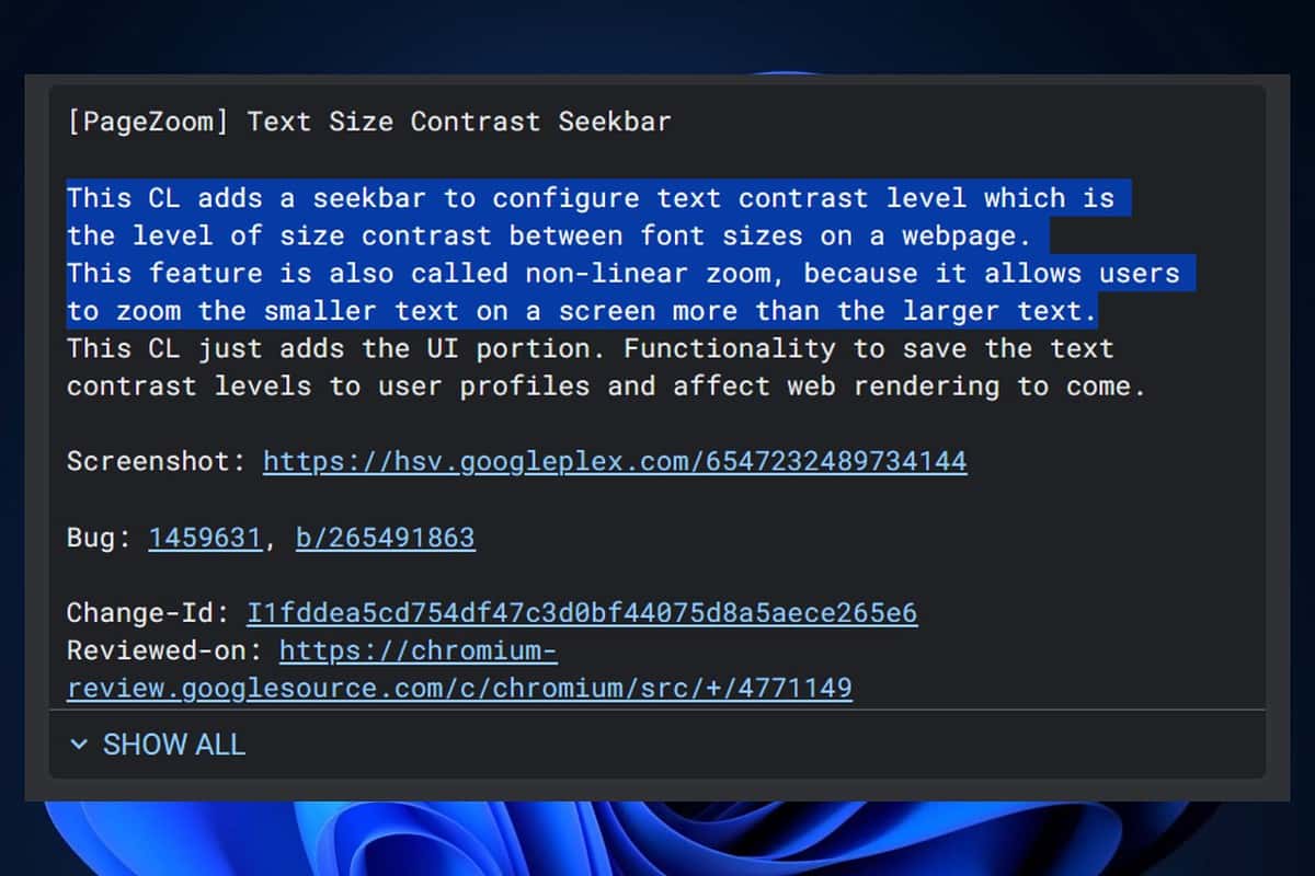 Non-linear zoom on Chrome will allow you to easily read smaller text