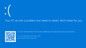 Fix Your PC Ran Into A Problem Error on Windows 11