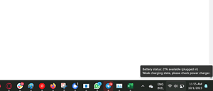 Fix "Weak Charging State Please Check Power Charger" Error like This