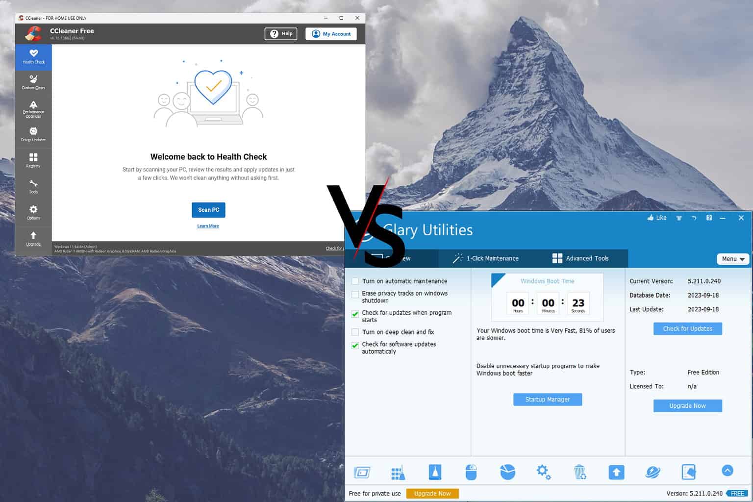 CCleaner vs Glary Utilities: Which One Is Best?