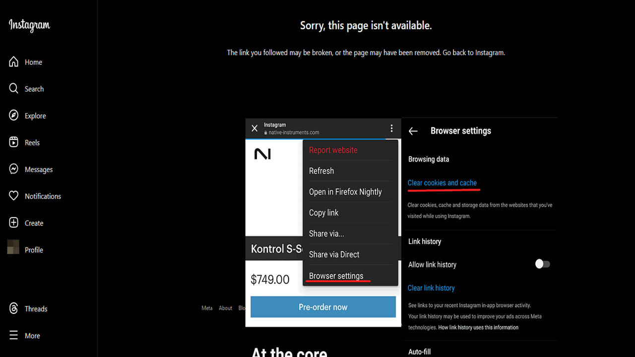 Instagram Links Not Working 11 Expert Solutions Instagram Links Not Working 11 Expert Solutions