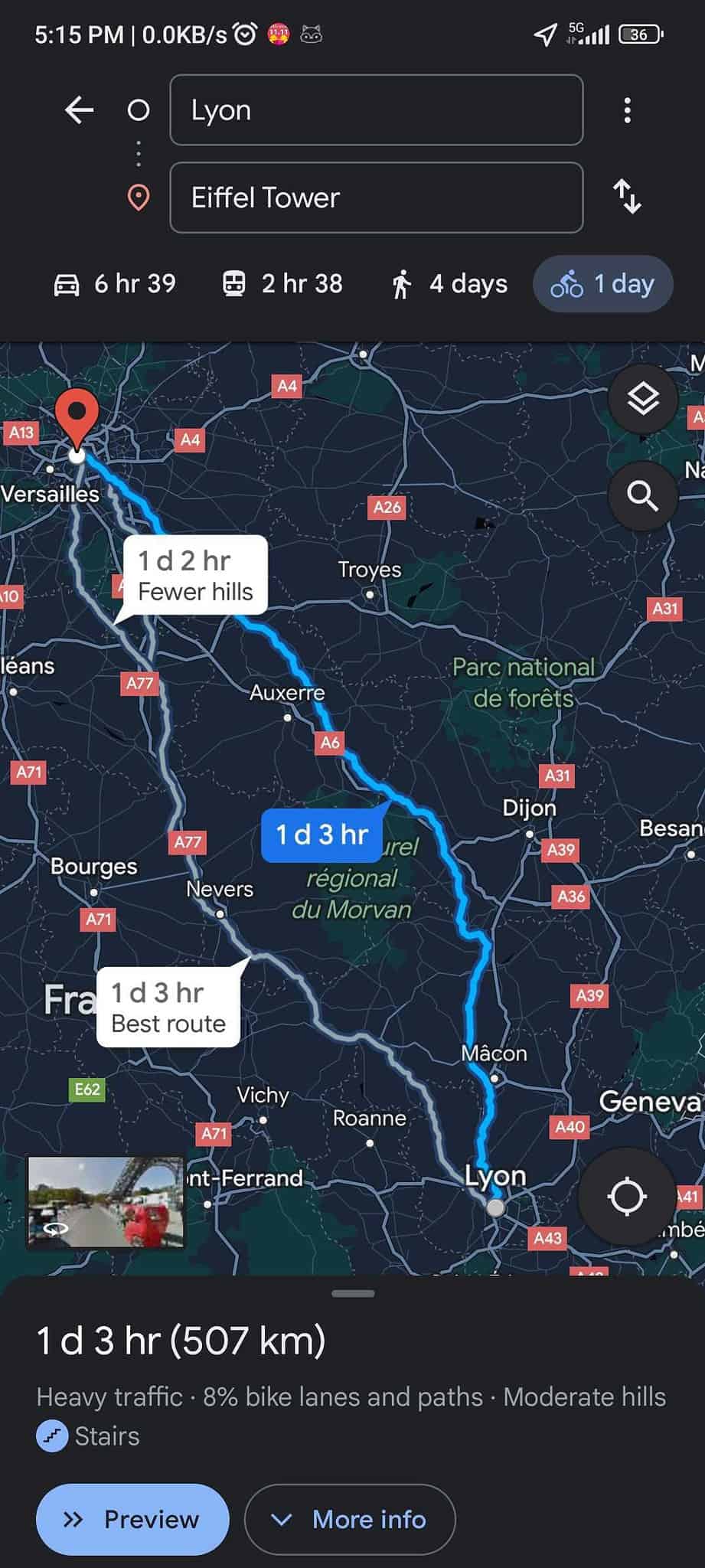 Google Maps: How to Find the Flattest Route [Easy]