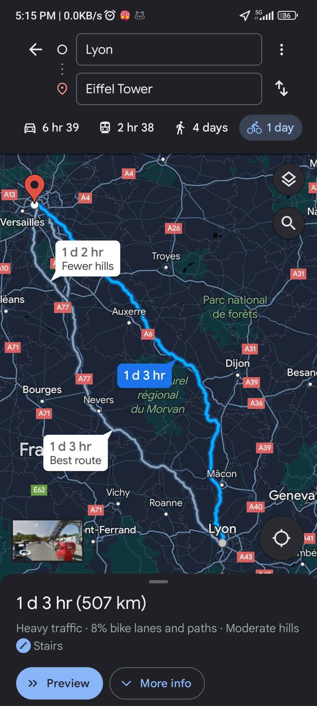 Google Maps: How to Find the Flattest Route [Easy]