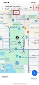 Measure Distance on Google Maps on iPhone - How-To Guide