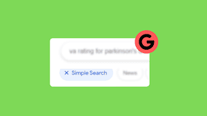 What is Google's new in-testing "Simple Search" feature?
