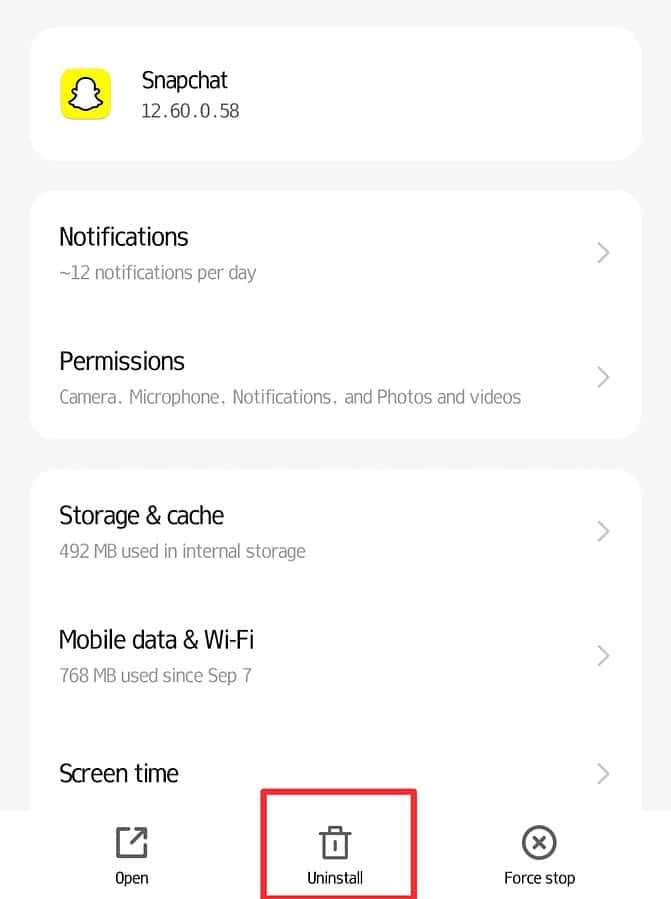 Failed To Send Snapchat Error - 7 Easy Solutions