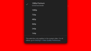 You can get YouTube high bitrate 1080p on Android, but not for free