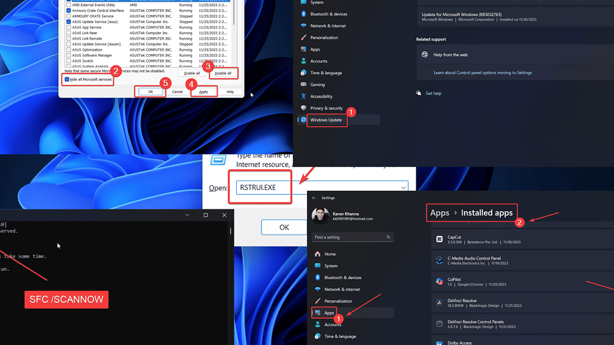 0x00000013 EMPTY_THREAD_REAPER_LIST - 8 Fixes