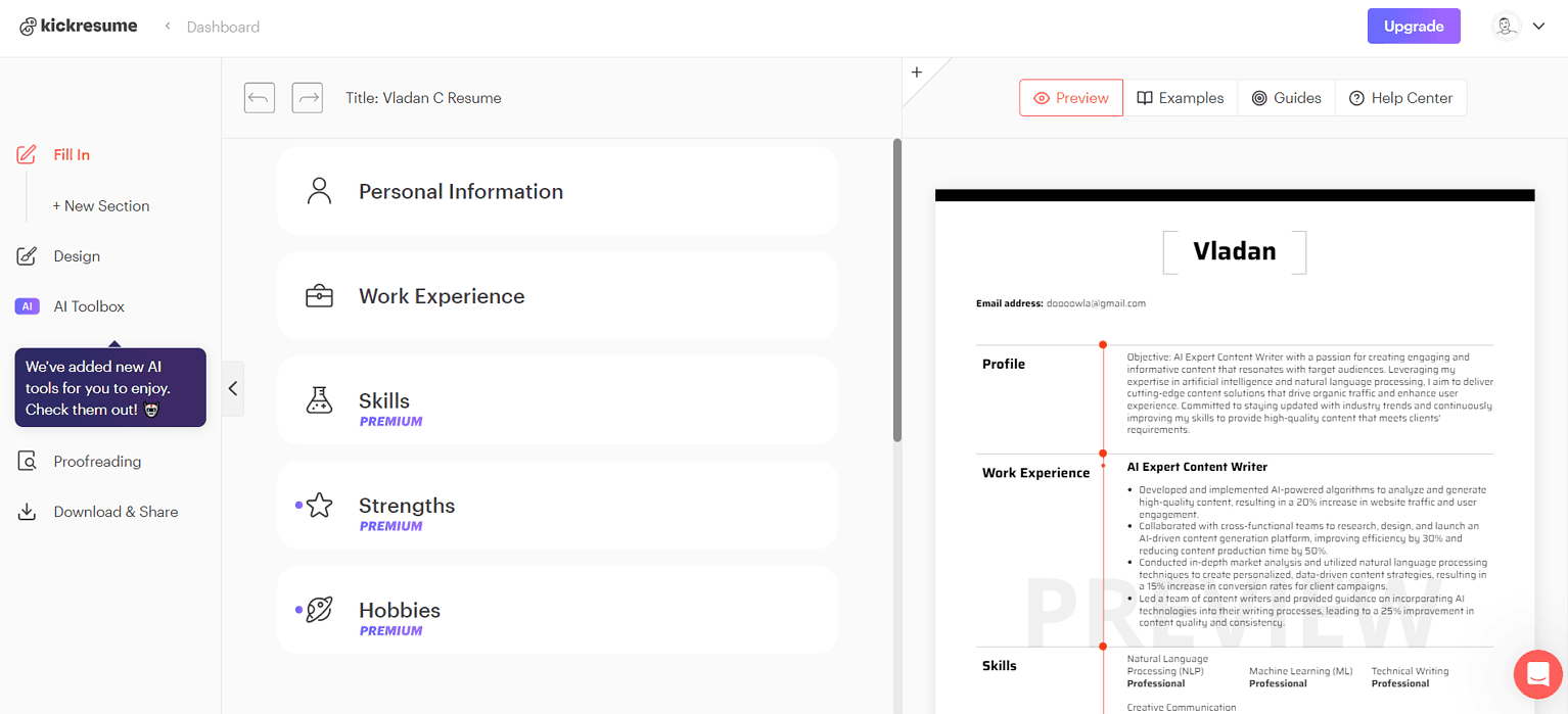 AI Resume Maker: 7 Picks for Landing a Job Easily