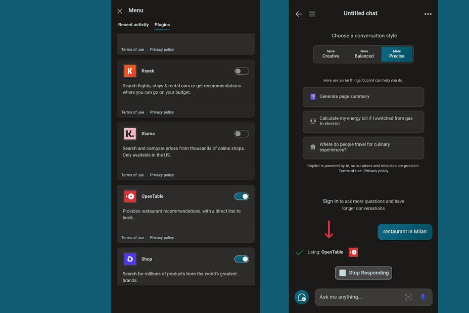 Microsoft Edge Canary for Android gains plugin support, can be used ...