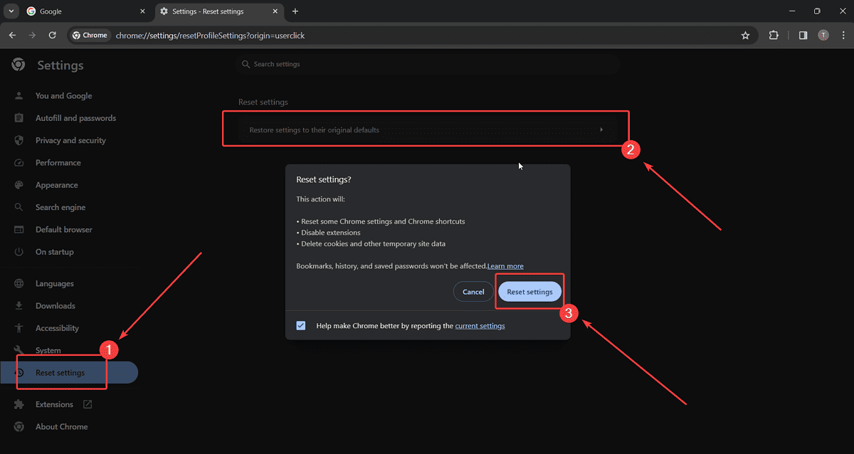 ERR_FILE_NOT_FOUND Chrome - 7 Easy Fixes
