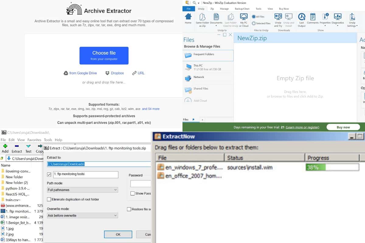 Best Unzip for Windows - Top 6 Tools for Compressed Files