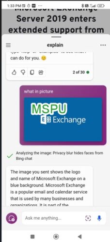 Microsoft Edge for Android improves Copilot Support for Images